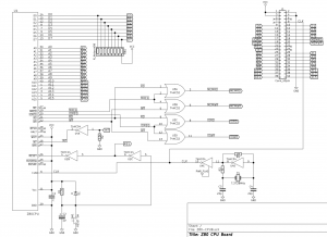 SBC8080 SUBボードへつなぐZ80 CPUボードの作成 | KUNINET BLOG