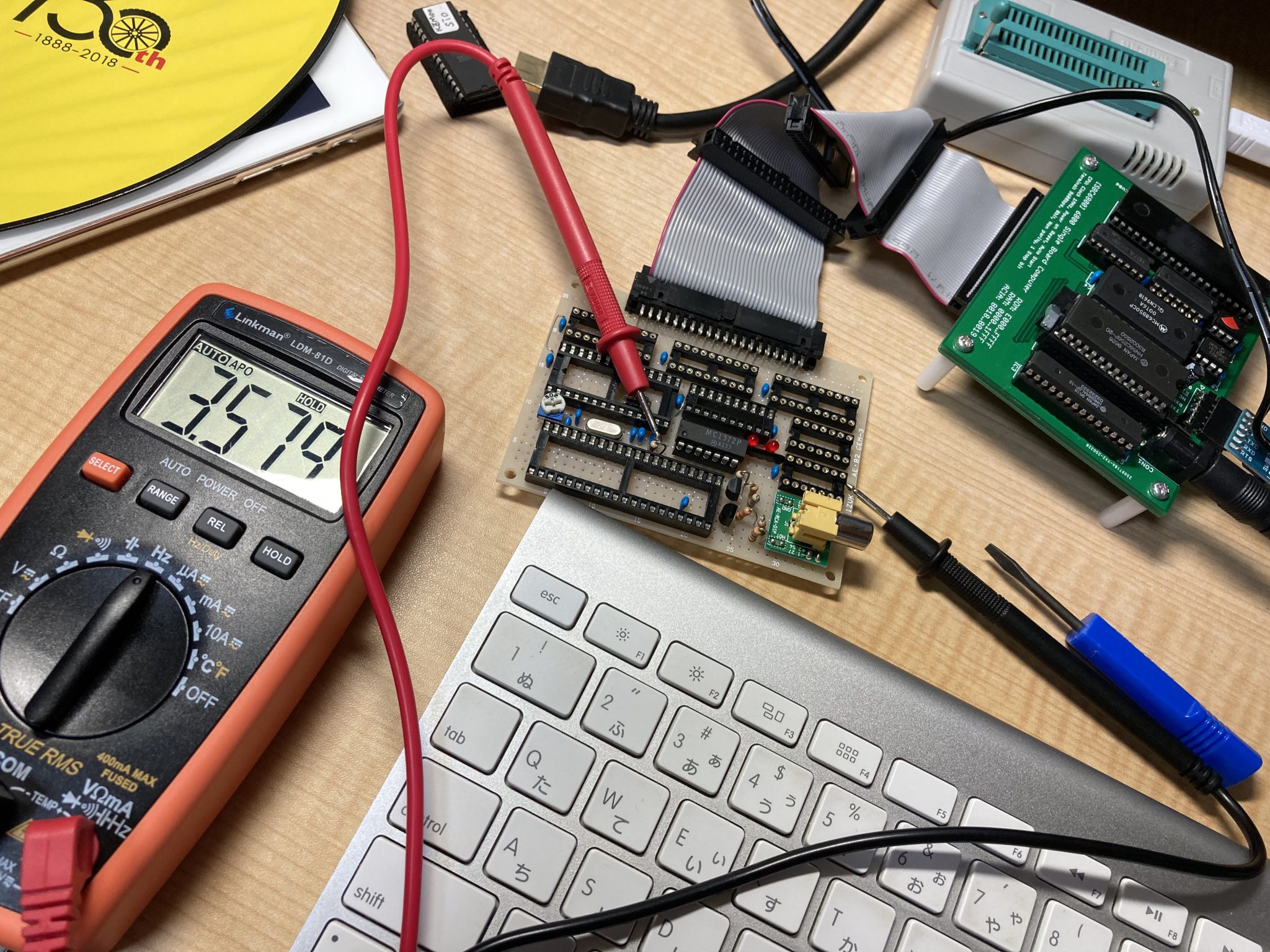 SBC68系用 MC6847 VDG ビデオボード | KUNINET BLOG