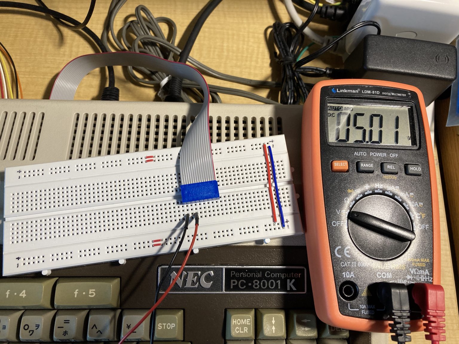 PC-8001内蔵シリアルでパソコンと通信 | KUNINET BLOG