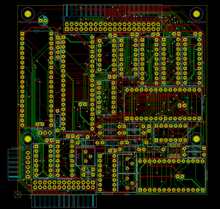 MC6800マイコン CPUボード(1) | KUNINET BLOG
