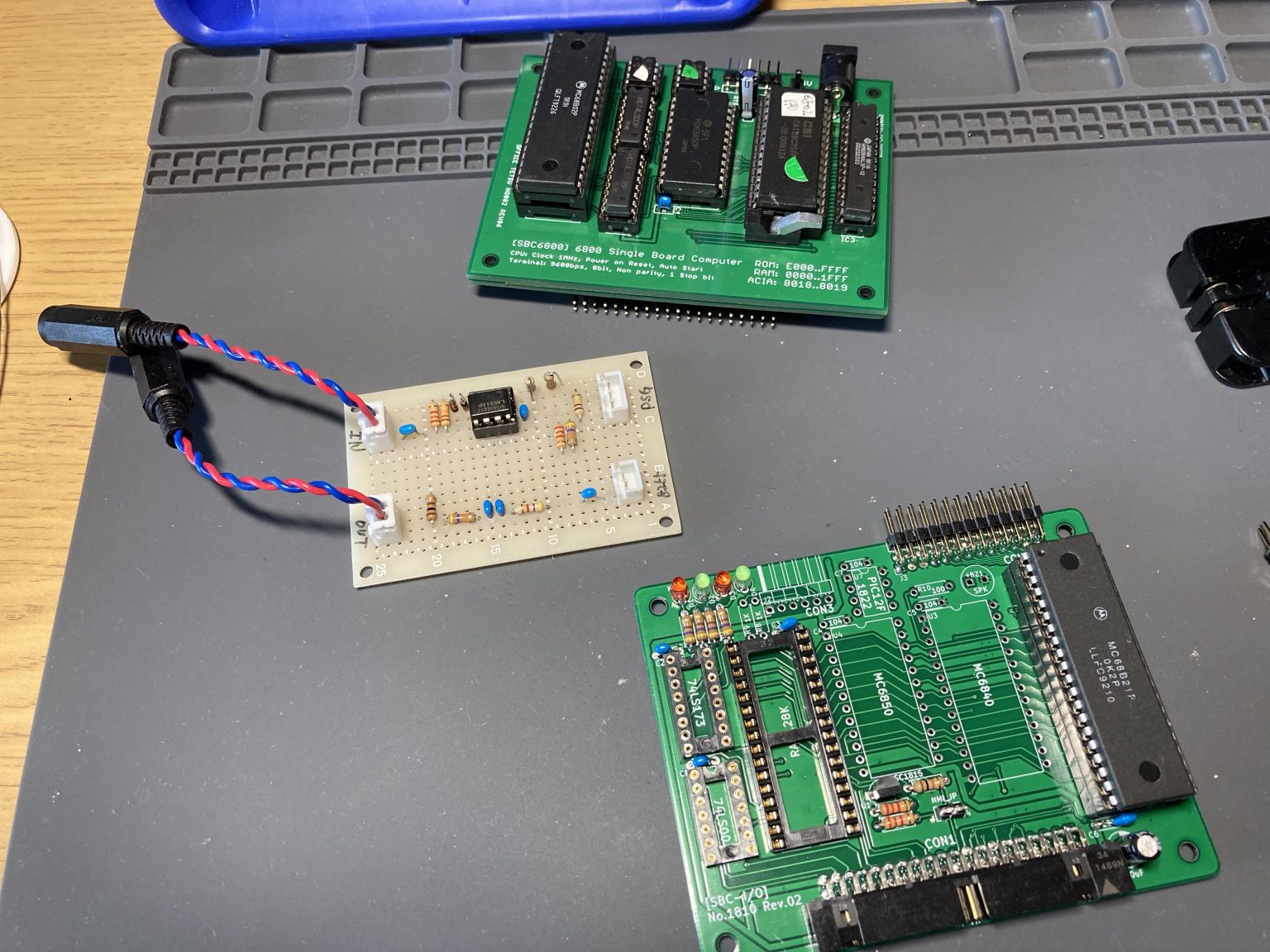 MC6802マイコンとMIKBUG2.0でカセットインターフェース | KUNINET BLOG