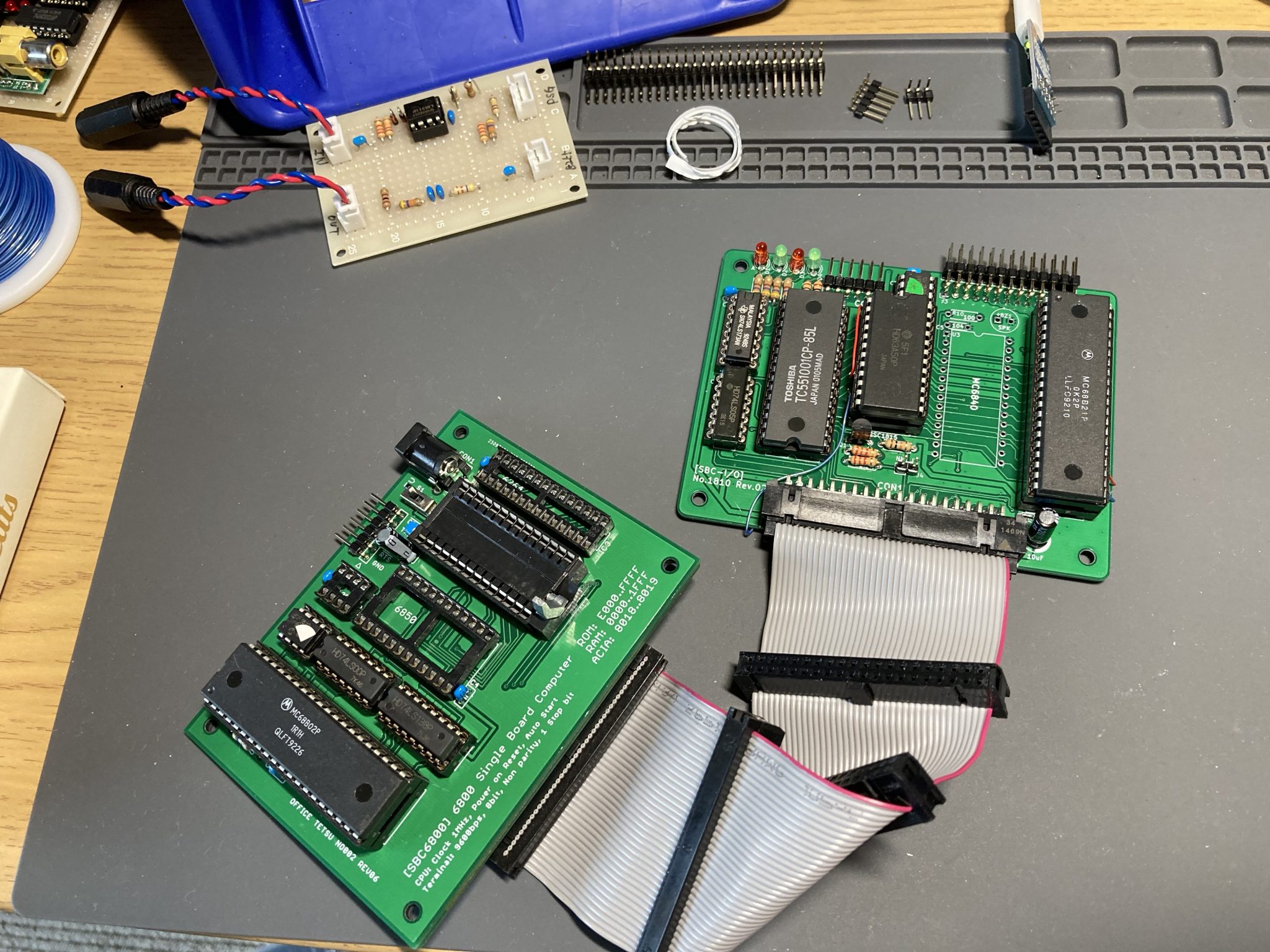 MC6802マイコンとMIKBUG2.0でカセットインターフェース | KUNINET BLOG