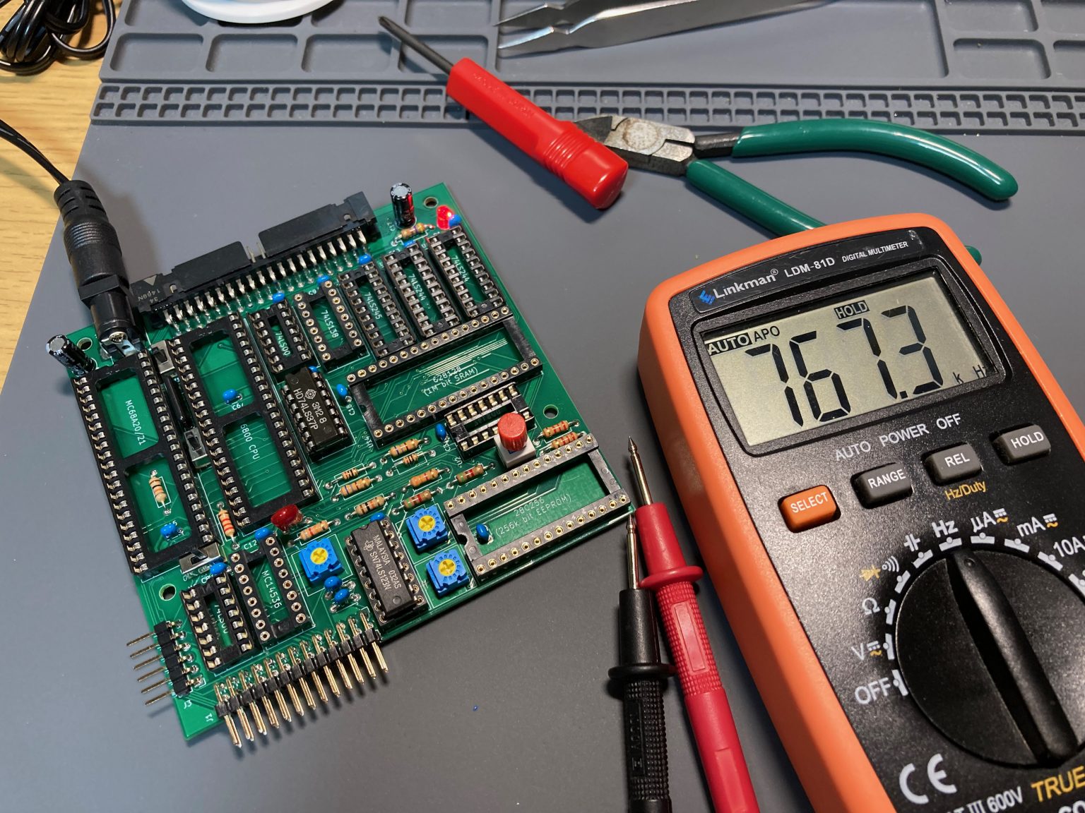 MC6800 CPUボード(2) プリント基板化 | KUNINET BLOG