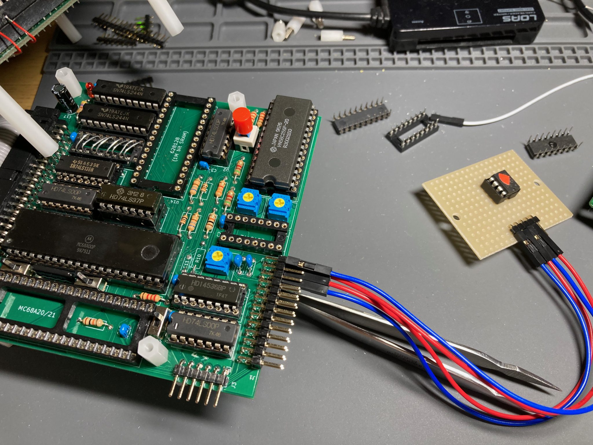 MC6800 CPUボード(2) プリント基板化 | KUNINET BLOG