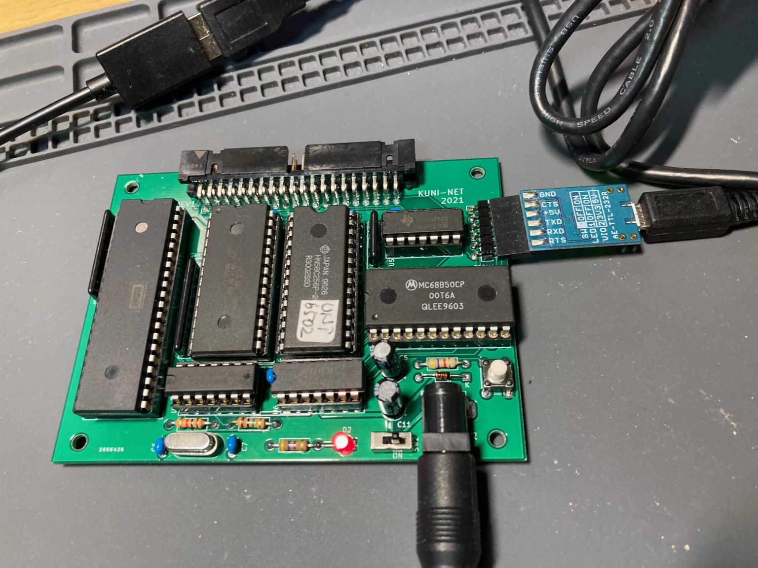 6502CPUでマイコンボード(5) | KUNINET BLOG