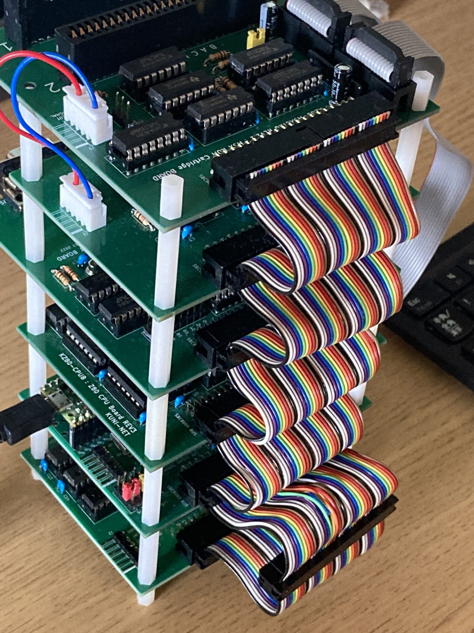 KZ80基板たちで偽MSX1 | KUNINET BLOG